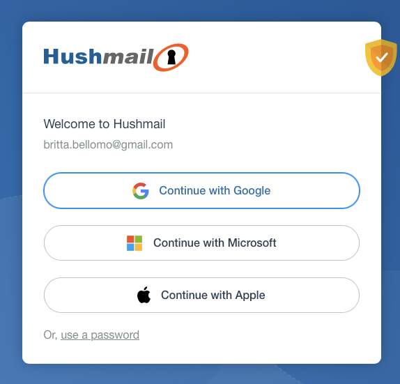 How Hushmail secure emails work