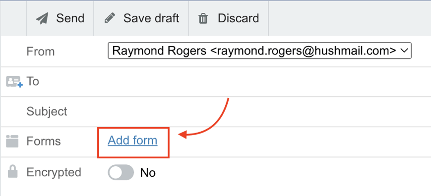 FAQs about Hushmail email and web forms