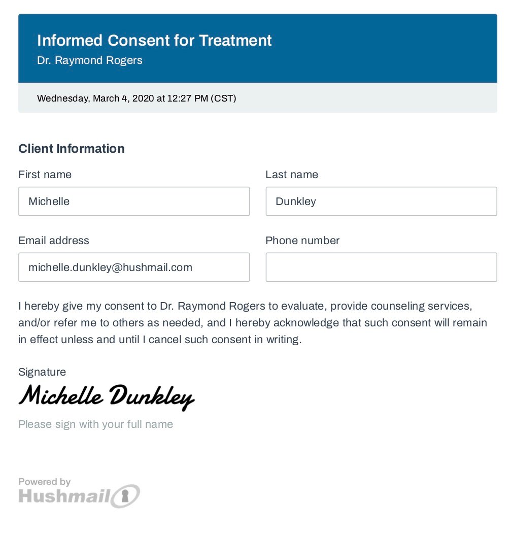 New feature: form PDFs you can upload to your EHR