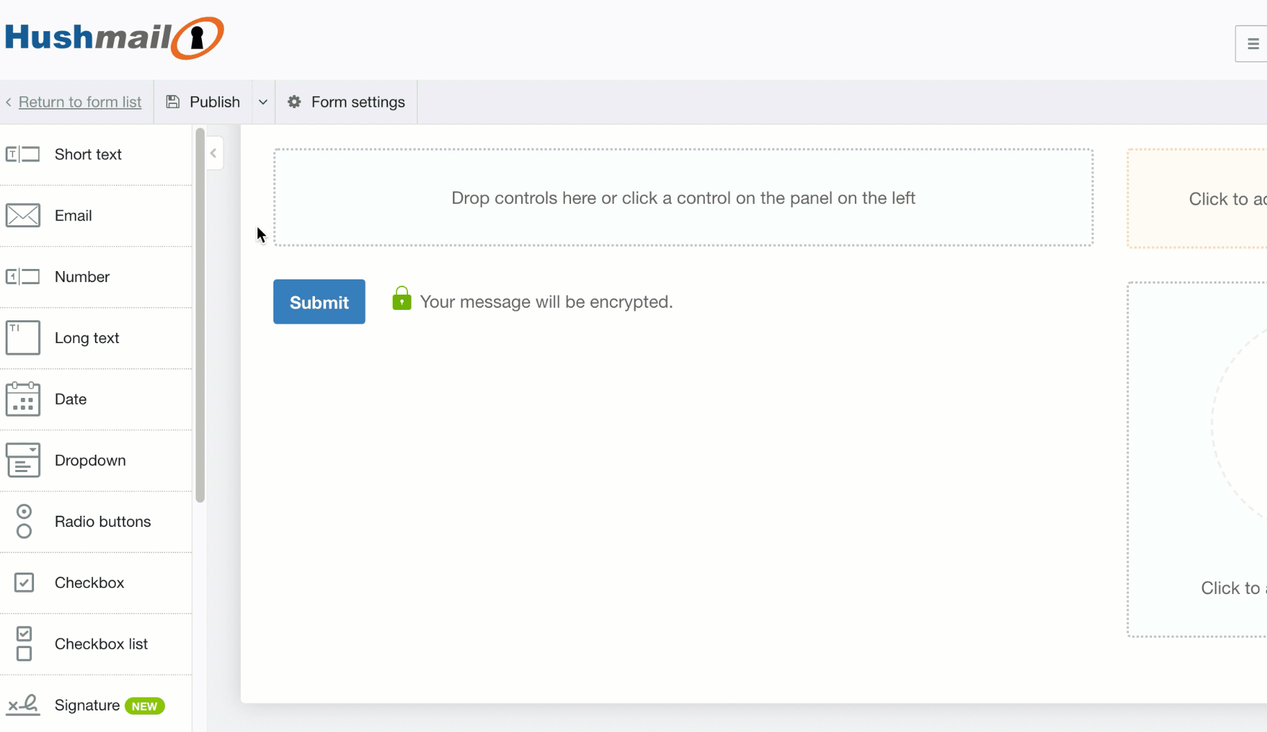 8 Hushmail email and web form building hacks